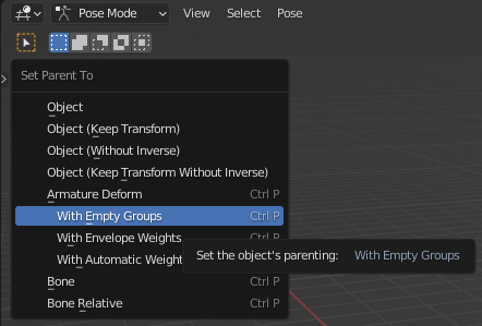 Blender: Create vertex groups for multiple meshes (rigging) – Andrea ...